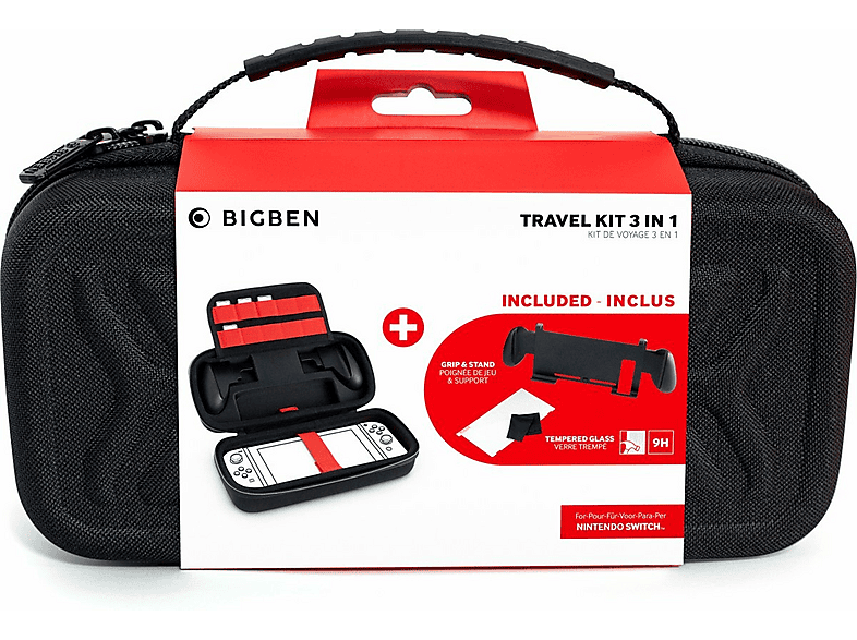 Zestaw akcesoriów BIG BEN Game Travel Kit 3 in 1 do Nintendo Switch ...