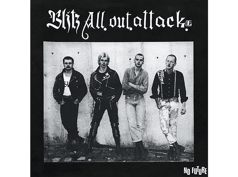 Blitz | Blitz - All Out Attack [BLACK/WHITE SPLATTER] - (Vinyl) Rock ...