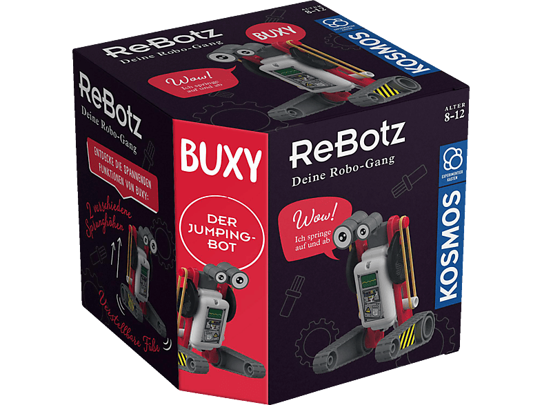 KOSMOS ReBotz | Buxy der Jumping-Bot Spielzeug-Roboter, Mehrfarbig ...