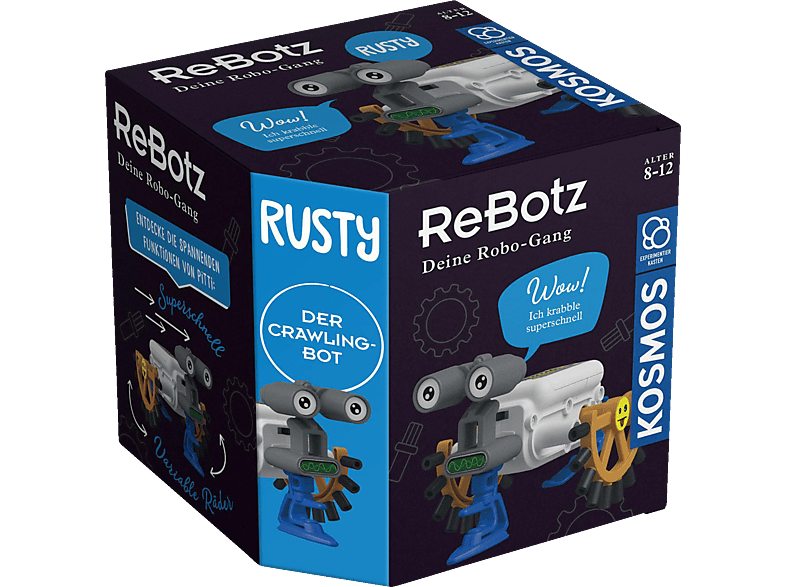 KOSMOS ReBotz | Rusty der Crawling-Bot Spielzeug-Roboter, Mehrfarbig ...