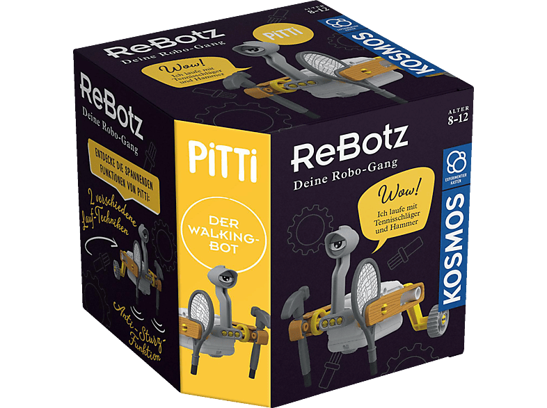 KOSMOS ReBotz | Pitti der Walking-Bot Spielzeug-Roboter, Mehrfarbig ...