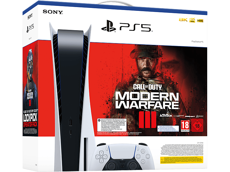 PLAYSTATION PS5 + Call Of Duty: Modern Warfare 3 (1000040782) 825 GB