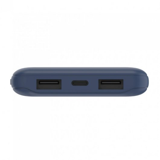 Powerbank | Belkin BPB011BTBL, 10000 mAh, Dos puertos USB-A de 12 W, Un ...