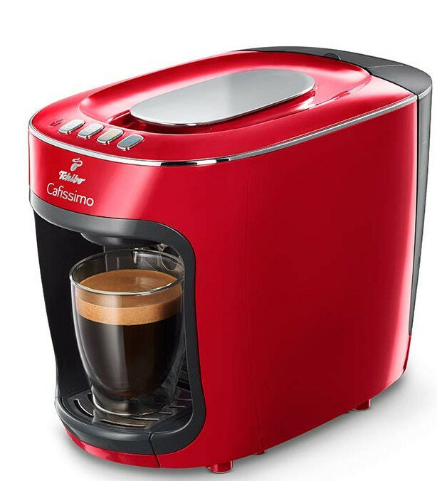 Ekspres na kapsułki TCHIBO Cafissimo Mini Salsa Red | MediaMarkt