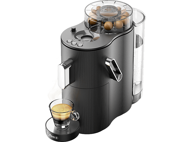 COFFEE B Globe | Kaffeemaschine (Schwarz) | MediaMarkt