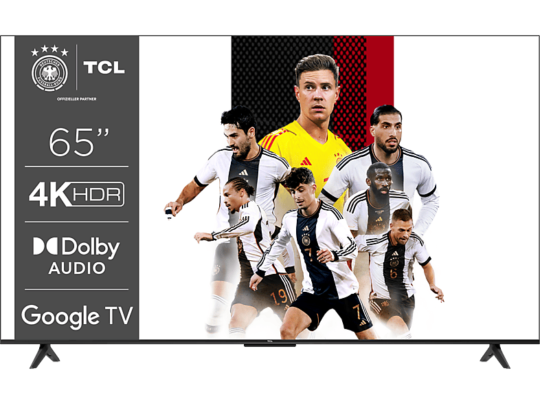 TCL 65P635 (LED-Fernseher, 165 cm/ 65 Zoll, 4K UHD, Android TV, Google ...