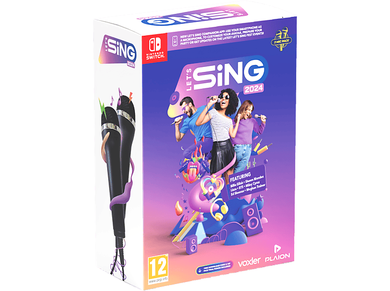Let's Sing 2024 Internationale Version (+2 Mics) | Nintendo Switch - Deutsch, Französisch ...