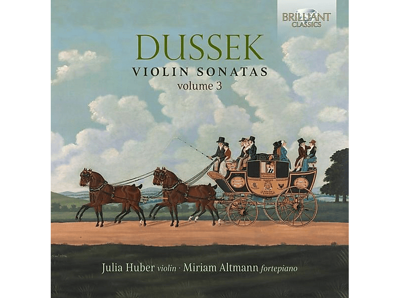 Huber,Julia/Altmann,Miriam | Dussek:Violin Sonatas,Volume 3 - (CD ...