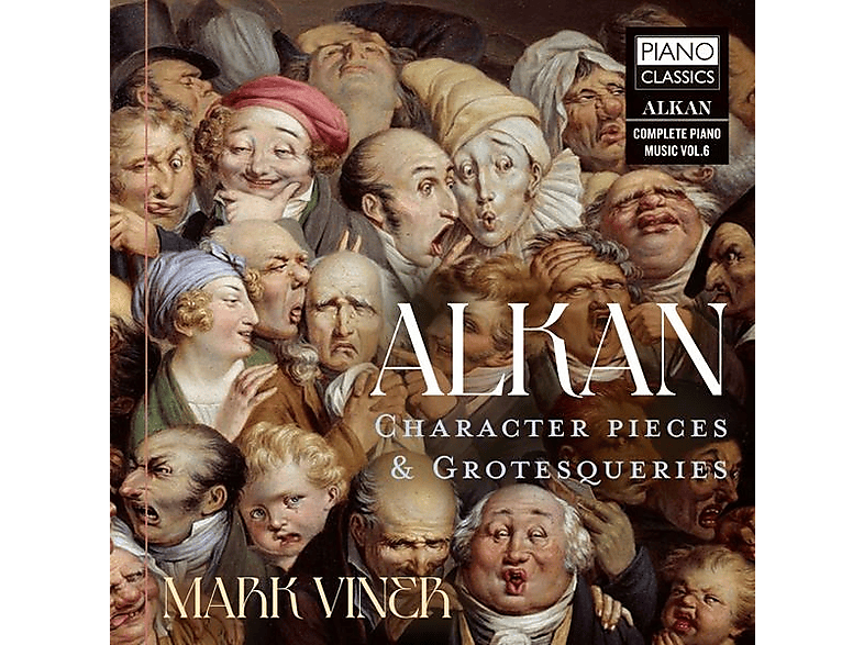 Mark Viner | Alkan:Character Pieces And Grotesqueries - (CD) Mark Viner ...