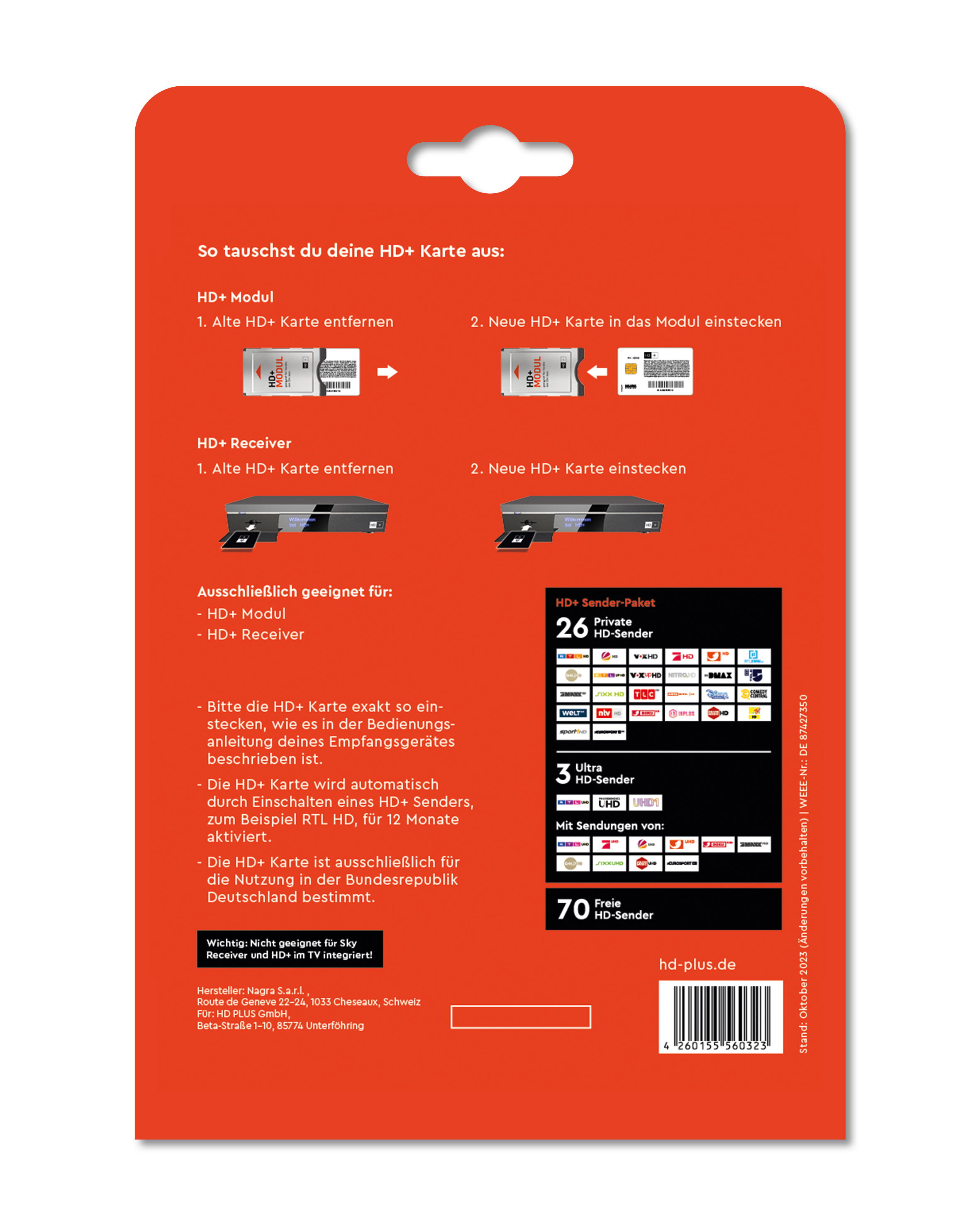 HDPLUS 12033 HD+ Karte bei MediaMarkt