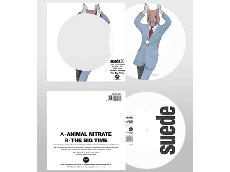 Suede | Animal Nitrate / The Big Time (Lim. Picture 7-inch - (Vinyl ...