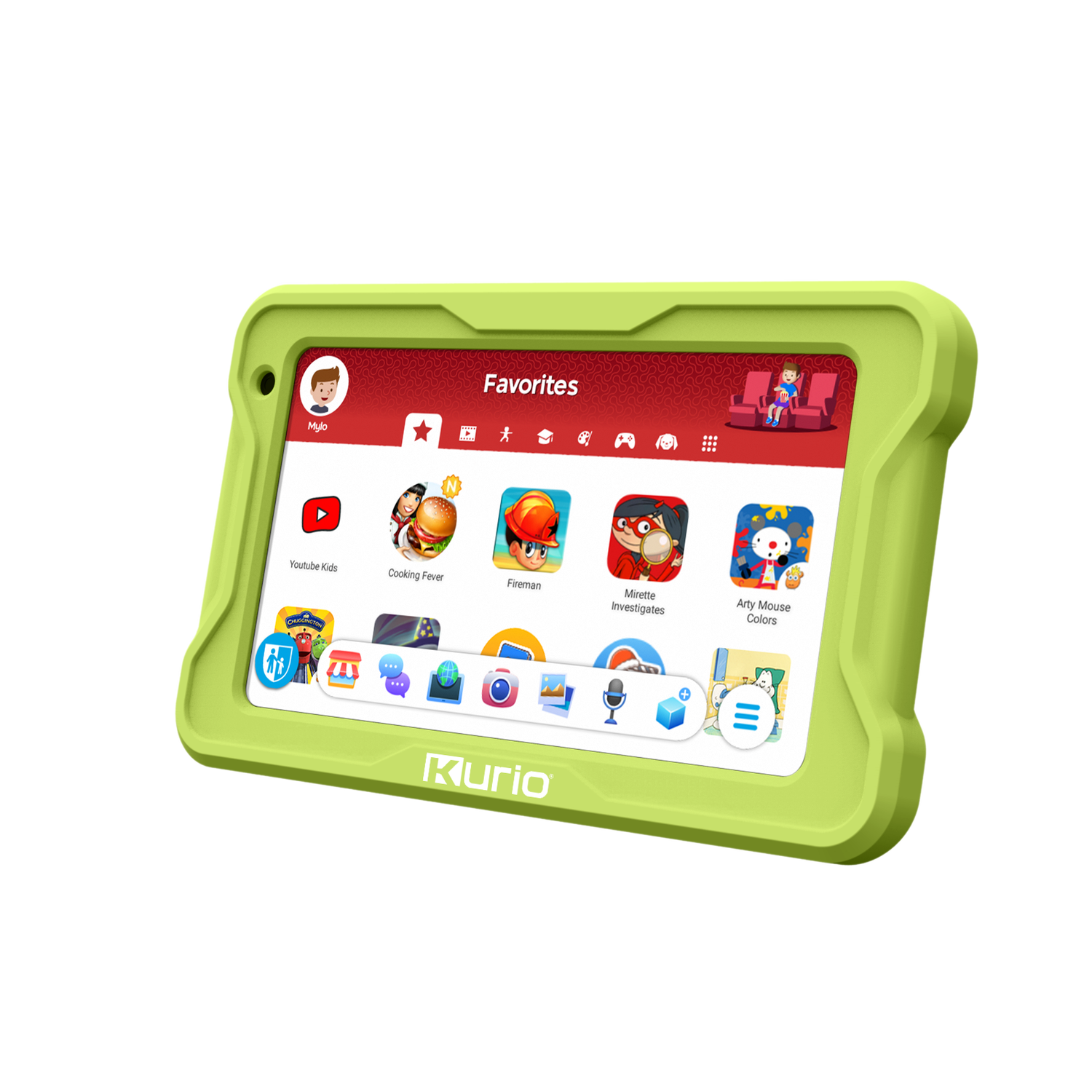 KURIO Tab Lite | 7 inch - 32 GB - Groen - Kindertablet kopen? | MediaMarkt