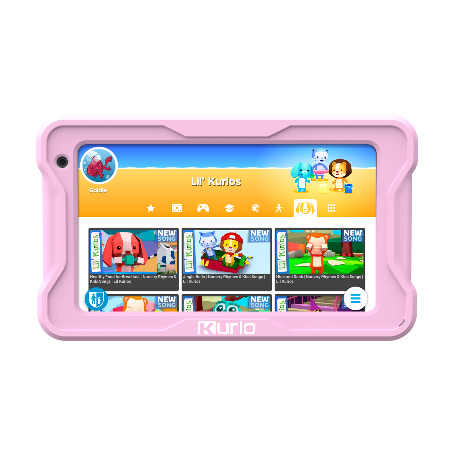 KURIO Tab Lite | 7 inch - 32 GB - Roze - Kindertablet kopen? | MediaMarkt