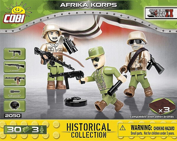 Klocki COBI World War II Historical Collection | Afrika Korps 2050 ...