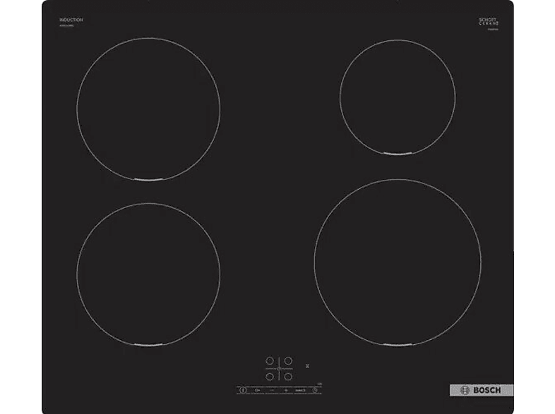 Płyta Indukcyjna BOSCH PUE611BB5E Serie 4 Czarny, TouchSelect | sprawdź ...