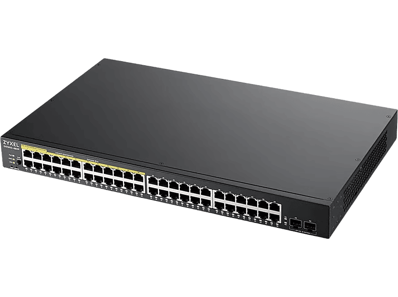 ZYXEL GS1900-48HP V2 | Switch (Schwarz) | MediaMarkt