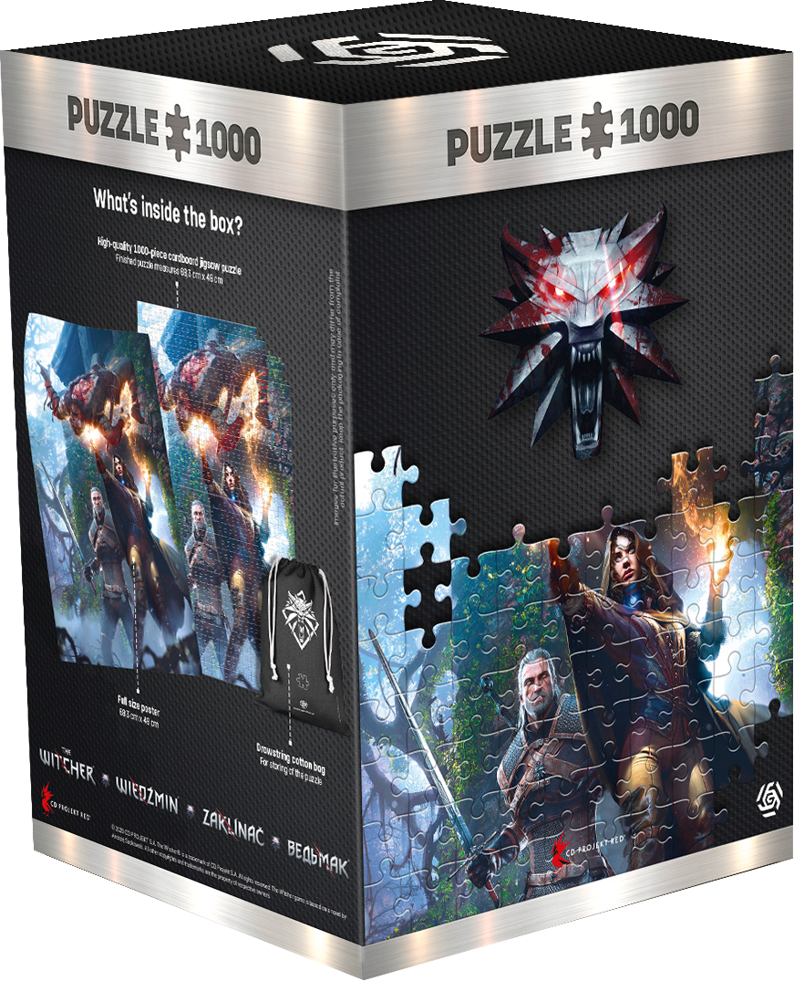 Puzzle GOOD LOOT The Witcher (Wiedźmin): Yennefer puzzles 1000 | MediaMarkt