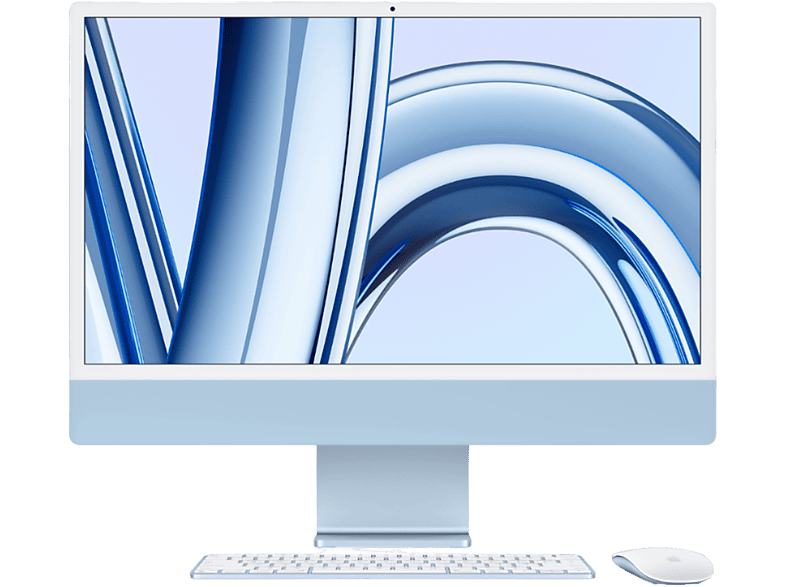 APPLE iMac 24-inch Blauw (M3) | 8-core CPU - 8-core GPU - 8GB - 256GB ...