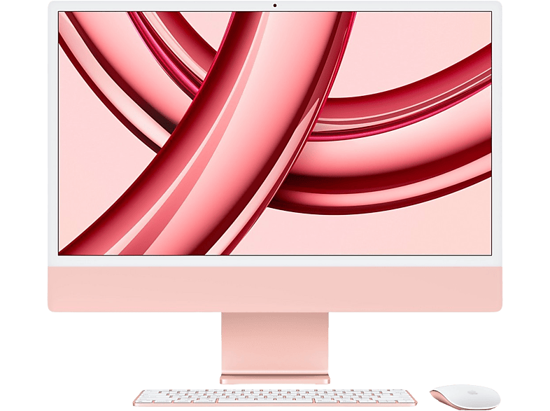 APPLE iMac 24" M3 256 GB Pink 2023 AZERTY (MQRD3F)