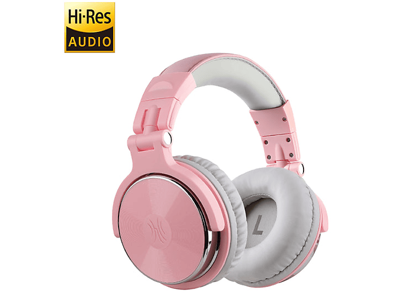 ONEODIO Pro-10 Over Ear Wired Headphones, Pink/Grau online kaufen ...