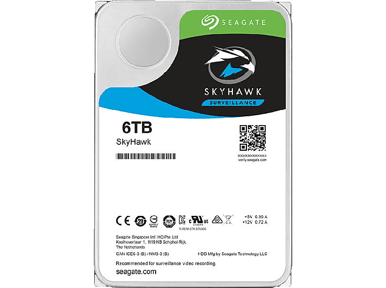 Dysk HDD SEAGATE SkyHawk 6TB ST6000VX001 | sprawdź cenę i opinie w ...