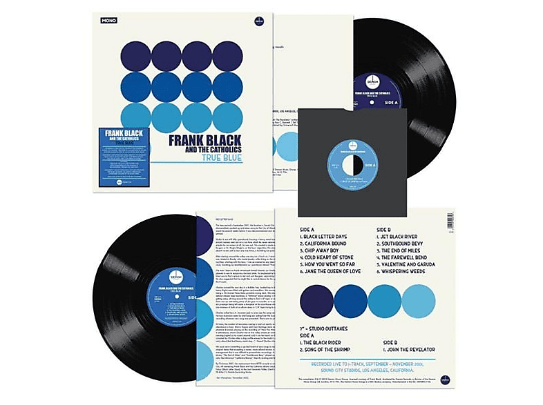 Frank And The Catholics Black | True Blue (LP+ Bonus-7inch-Single ...