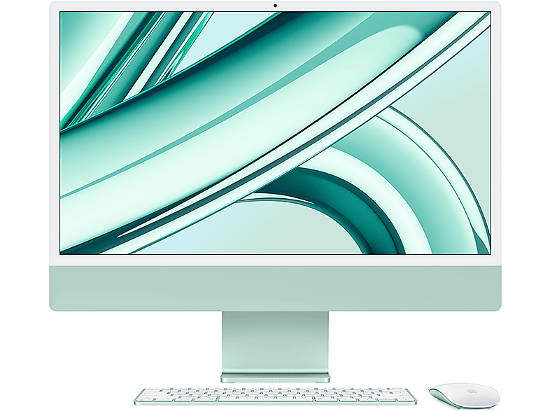 APPLE iMac 24" Retina 4.5k M3 8C/8C 256 GB Zöld (mqra3mg/a) | MediaMarkt