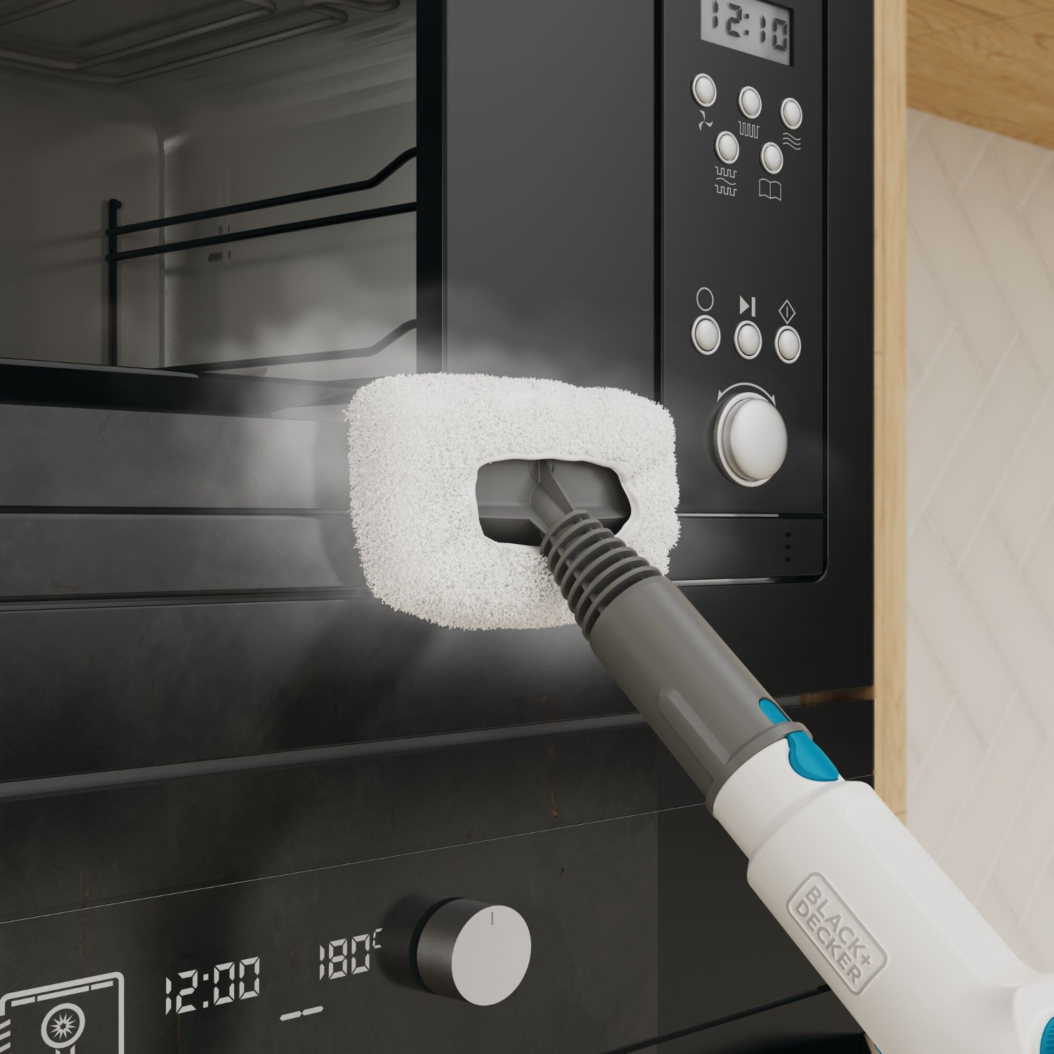 BLACK+DECKER Stoomreiniger met 8 accessoires kopen? | MediaMarkt