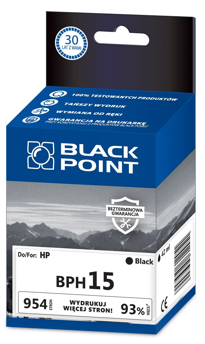 Tusz BLACK POINT BPH15 Zamiennik HP C6615 | MediaMarkt