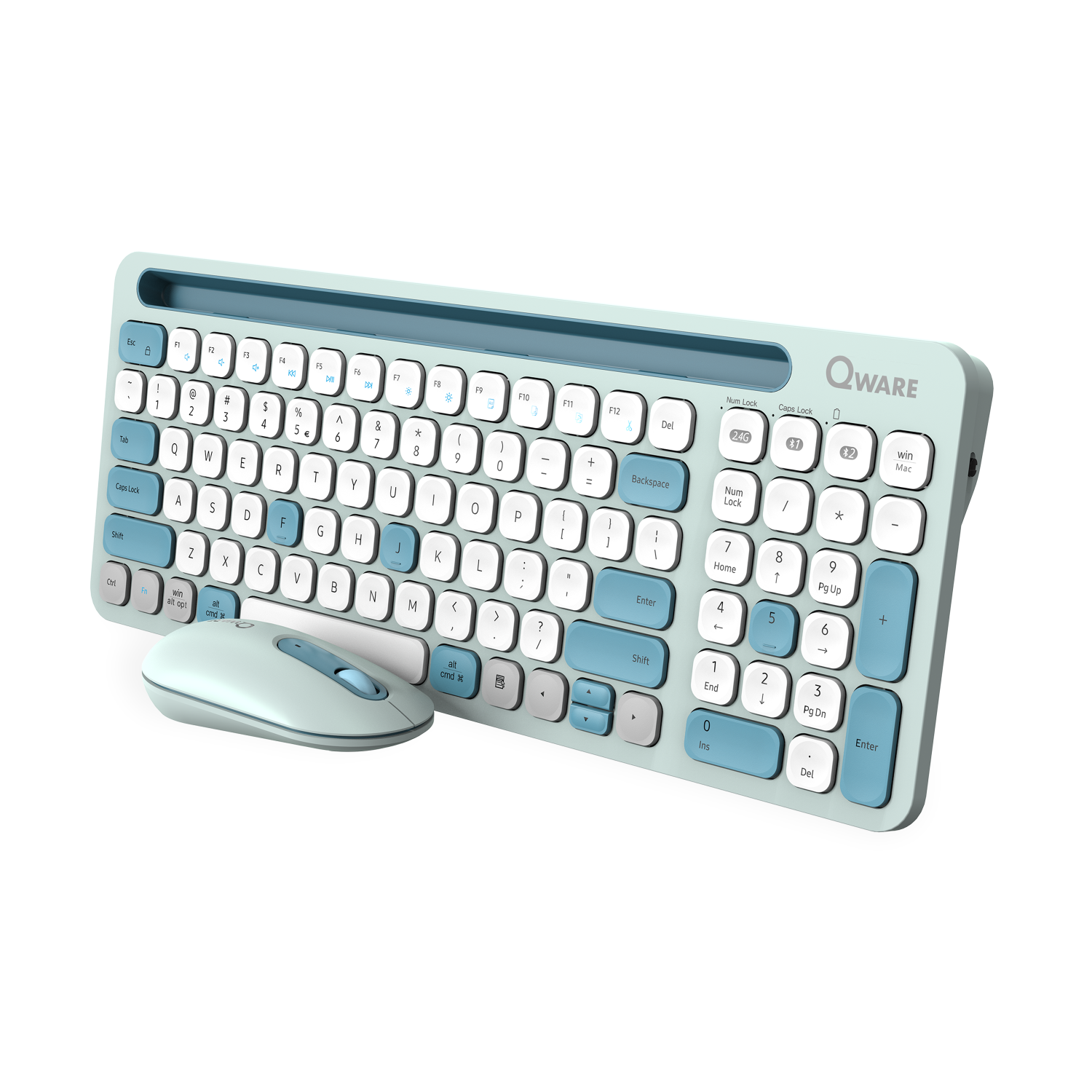 QWARE Florence Draadloze Muis & Toetsenbord | Groen kopen? | MediaMarkt