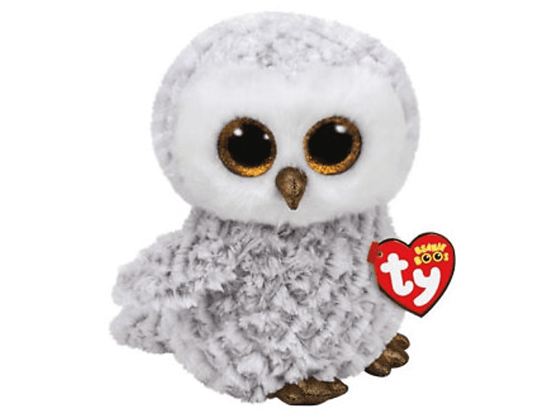 Maskotka TY INC Beanie Boos Owlette Biała sowa średnia 24cm 37086 ...