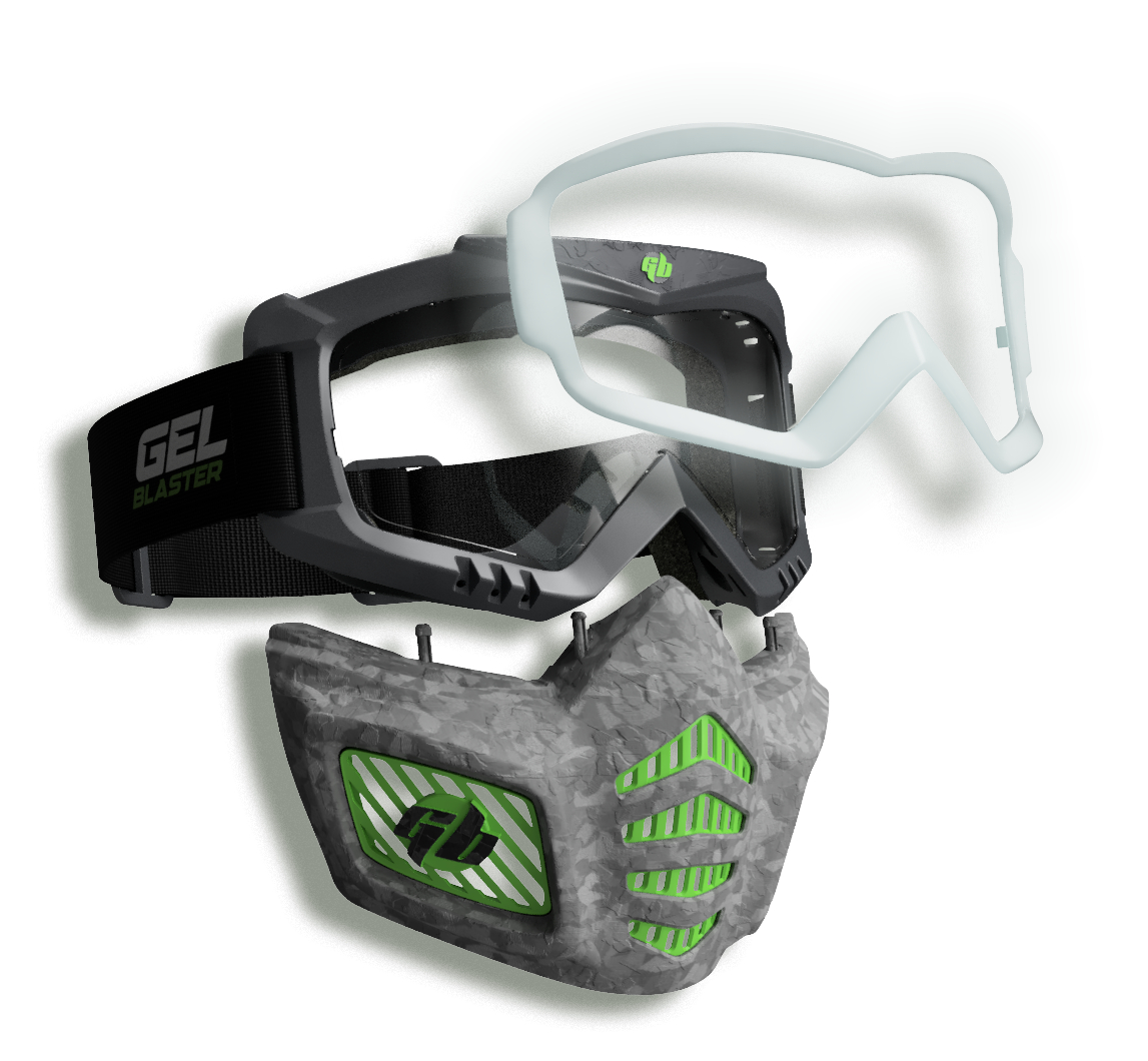 GELBLASTER Elite Face Mask Zubehör für Blaster Schwarz | MediaMarkt