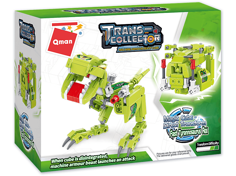 QMAN QH41203 T-rex tyrannosaurus rex, új csoda kocka, építőjáték ...