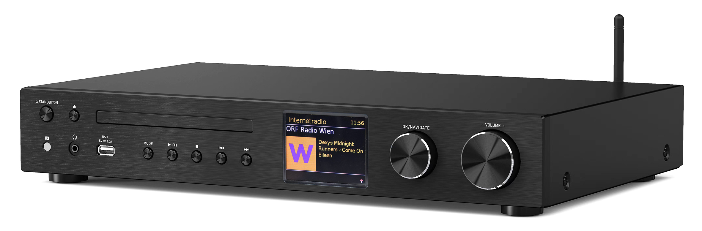 SOUNDMASTER ICD4350SW Multi Audio System mit 2 x 50 W RMS, WLAN/LAN ...