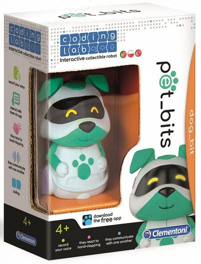 Zabawka interaktywna CLEMENTONI Robot Coding Lab Pet-Bits Piesek 50126 | sprawdź cenę i opinie w ...