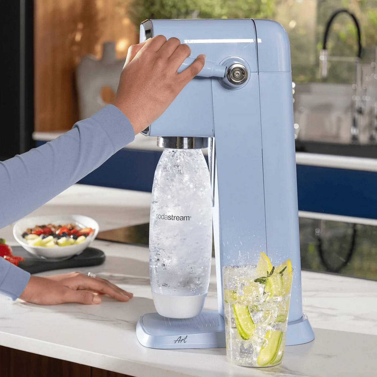 SODASTREAM Bruiswatermachine Art – Misty Blue (1013511312)