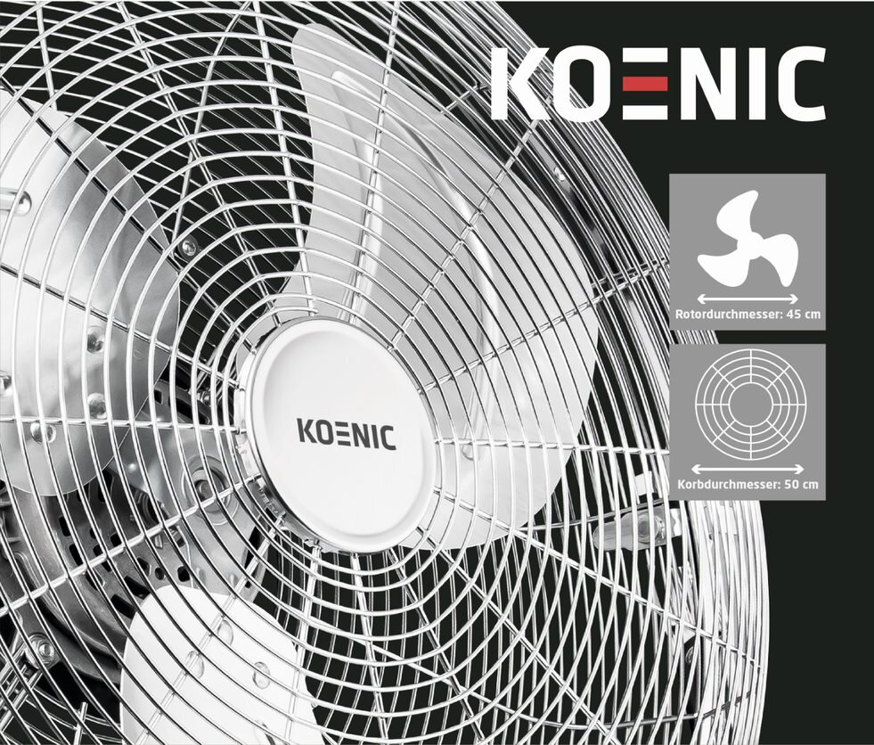 Cyrkulator KOENIC KFF 45322 M Floor Fan | sprawdź cenę i opinie w ...
