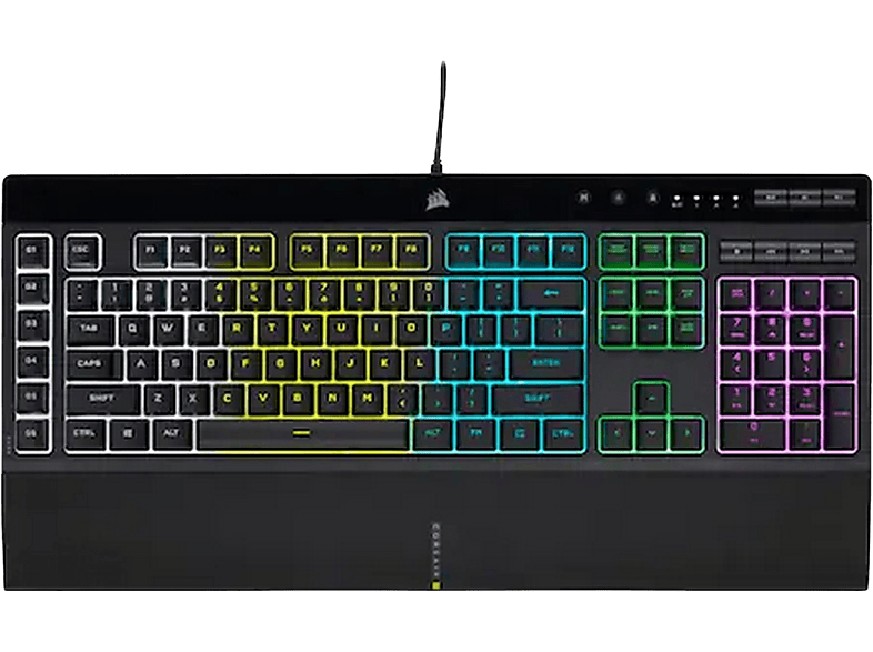 CORSAIR Gaming toetsenbord K55 RGB Pro QWERTZU (CH-9226765-CH)