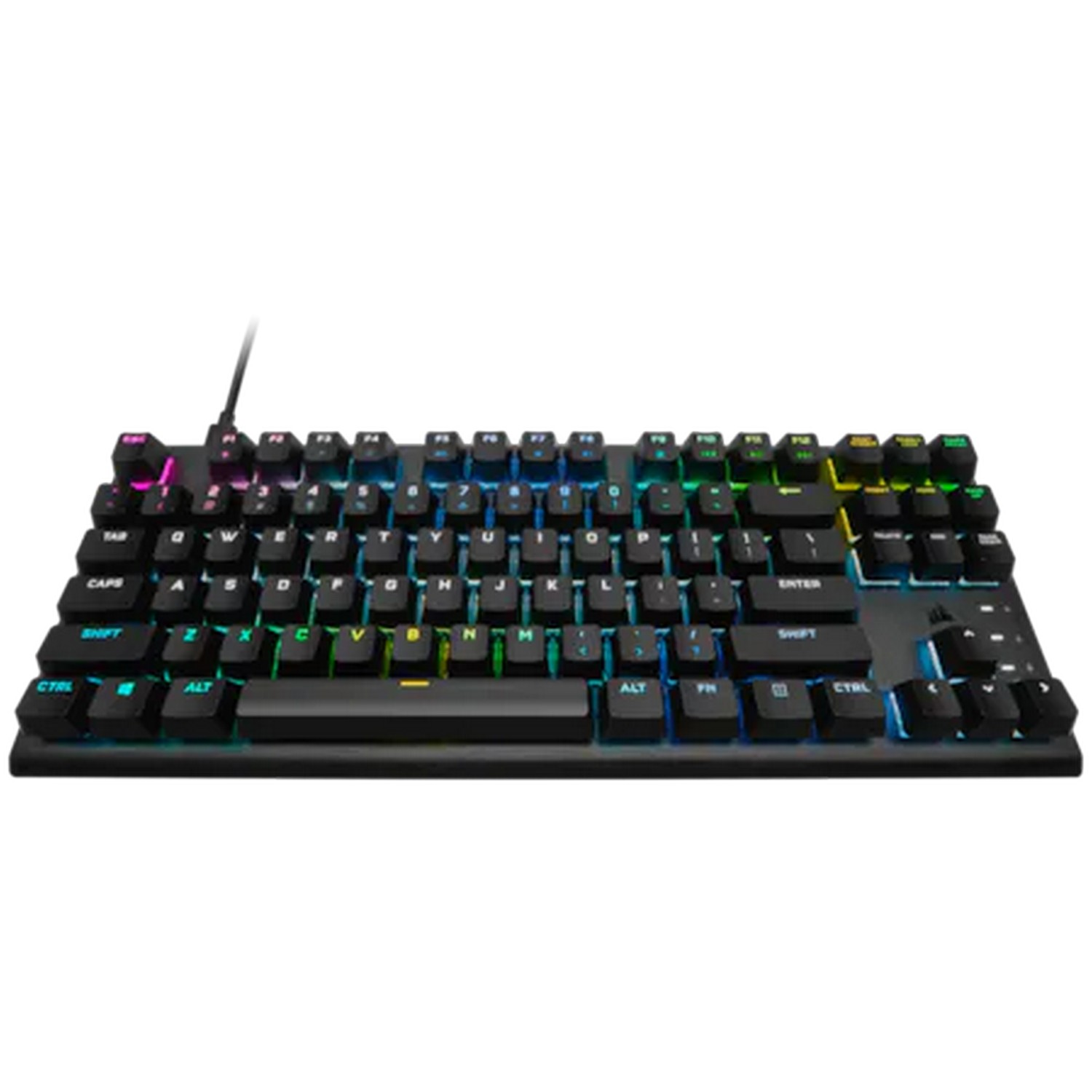 CORSAIR Clavier gamer K60 Pro TKL RGB QWERTZU (CH-911D01A-CH)