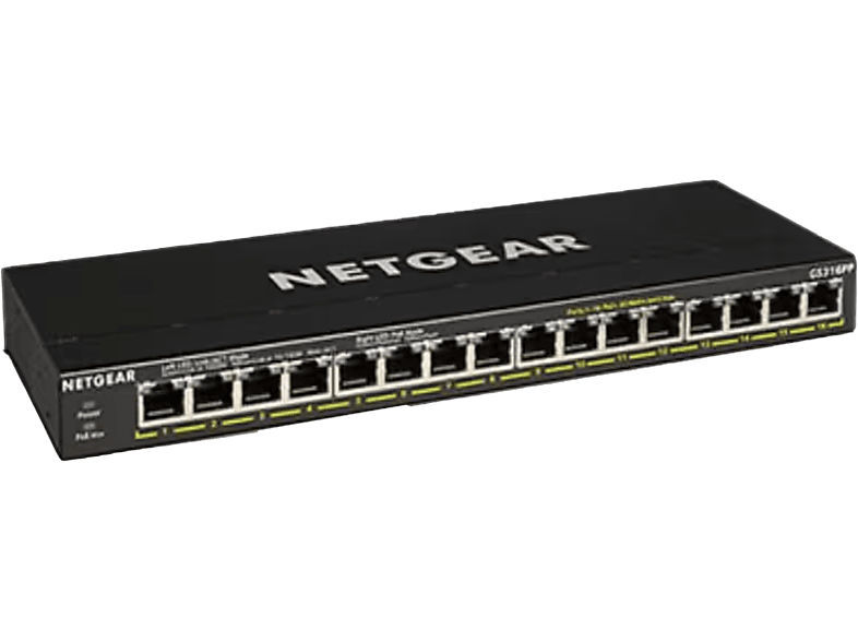 NETGEAR GS316PP | Switch (Schwarz) | MediaMarkt