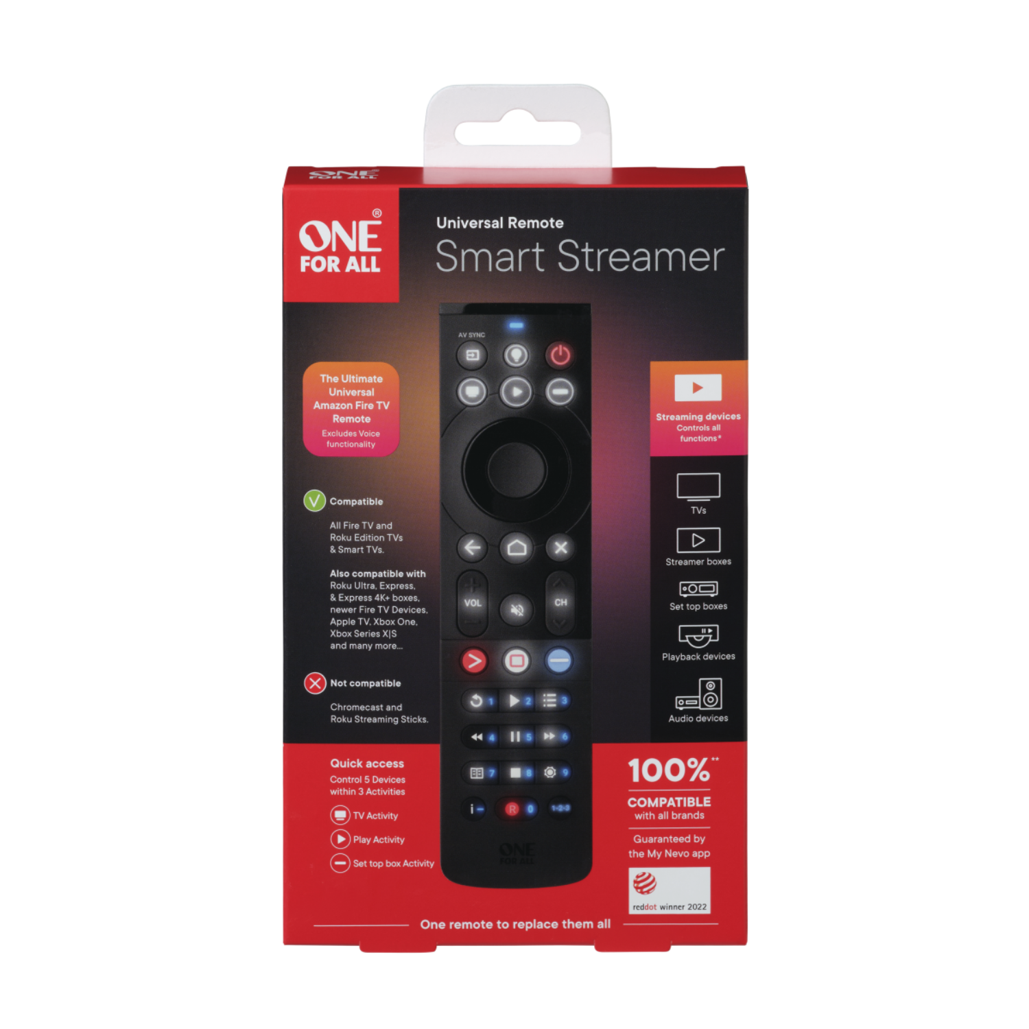 ONE FOR ALL Smart Streamer Remote URC 7945 kopen? | MediaMarkt