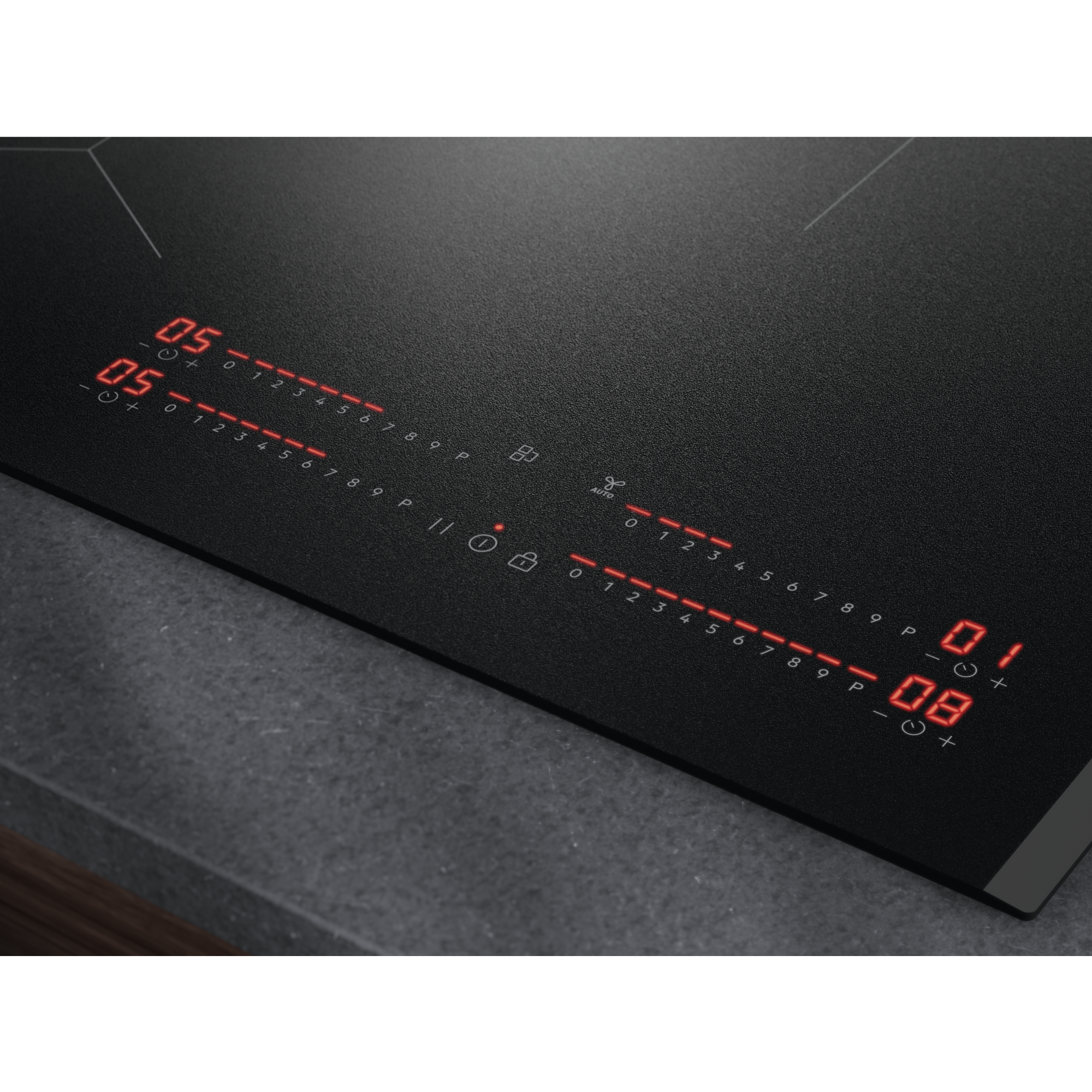 AEG TII84B0FFZ SaphirMatt Induktionskochfeld (810 mm breit, 4 ...