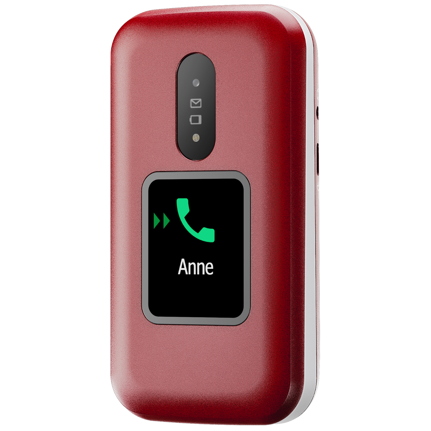 DORO 2880 4G Eenvoudige Klaptelefoon | Rood-Wit kopen? | MediaMarkt