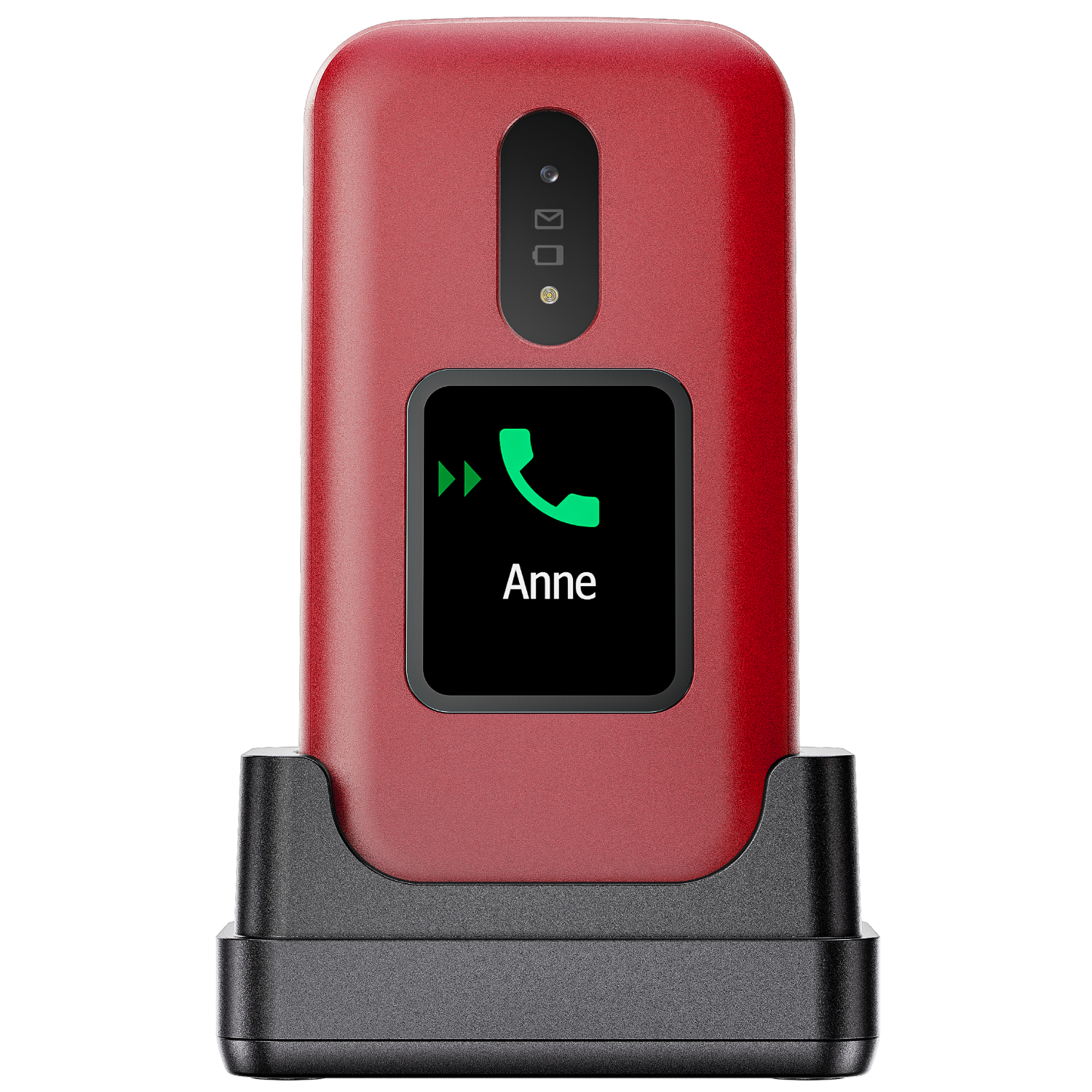 DORO 2880 4G Eenvoudige Klaptelefoon | Rood-Wit kopen? | MediaMarkt