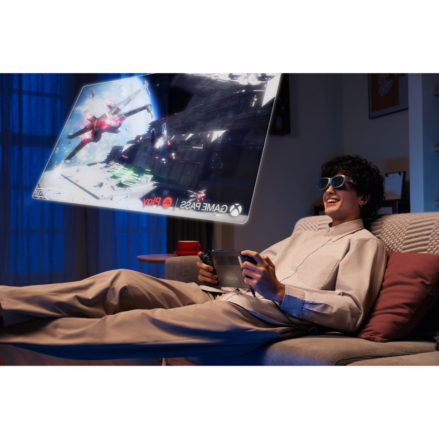 LENOVO Lunettes VR Legion Glasses (GY21M72722) | MediaMarkt