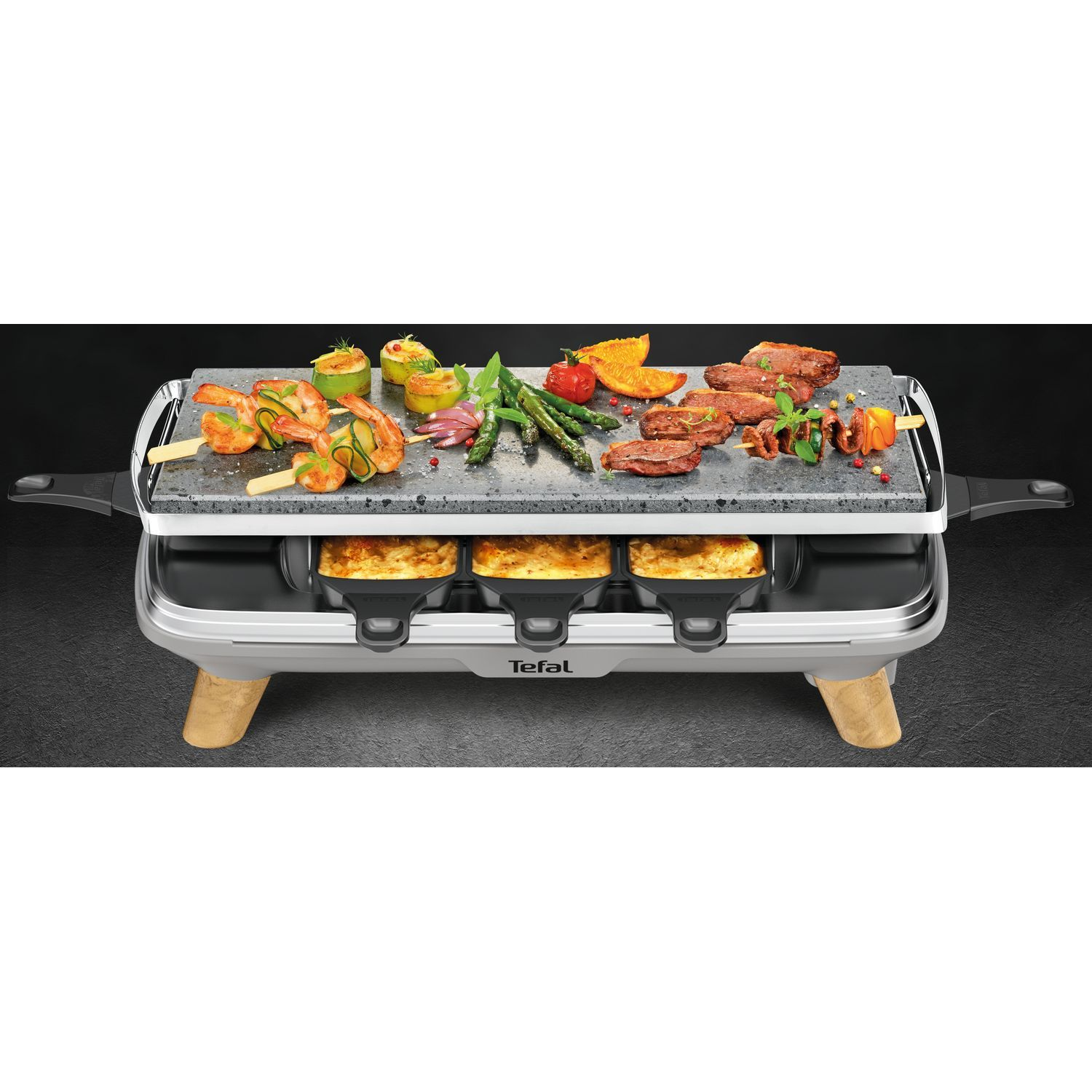 TEFAL Raclette | Pierrade (PR620D12)