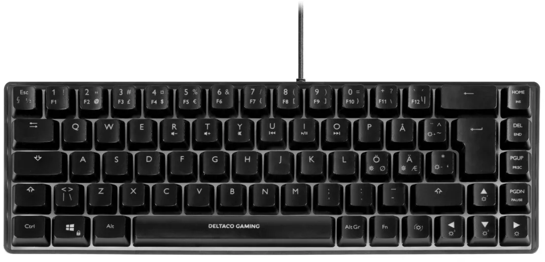 DELTACO GAM-158-CH RGB (CH-Layout) | Gaming Tastatur, Kabelgebunden ...