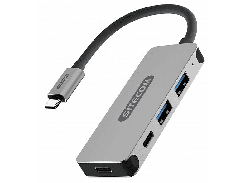 Hub USB SITECOM CN-384 USB-C 4 Porty 2x USB-A+2x USB-C 5Gbps | sprawdź ...