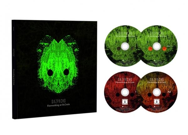 Gazpacho | Fireworking At St.Croix(2CD+BR+DVD Earbook) - (CD + Blu-ray ...