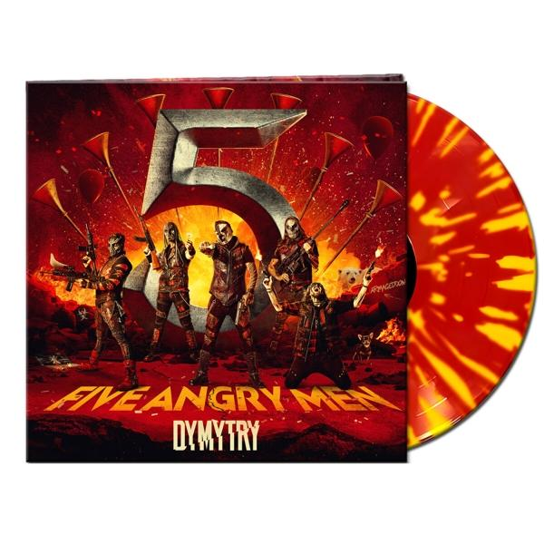 Dymytry | Five Angry Men (Ltd.Gtf. Red Yellow Splatter Vinyl - (Vinyl ...
